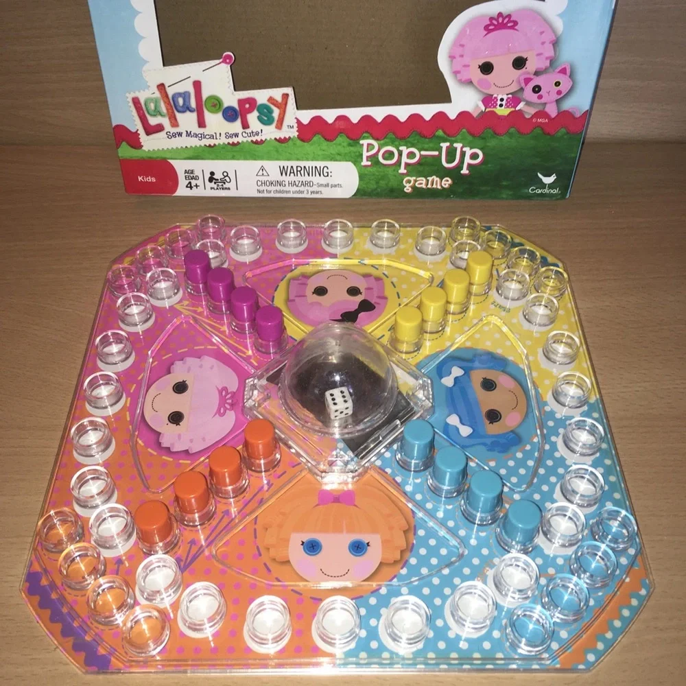 lalaloopsy | Toys | Trouble Pop Up Peg Game Lalaloopsy Doll Characters ...